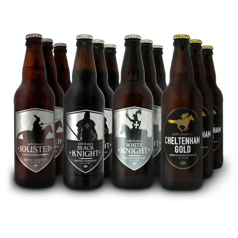 White Knight Case of 12 - Goffs Brewery